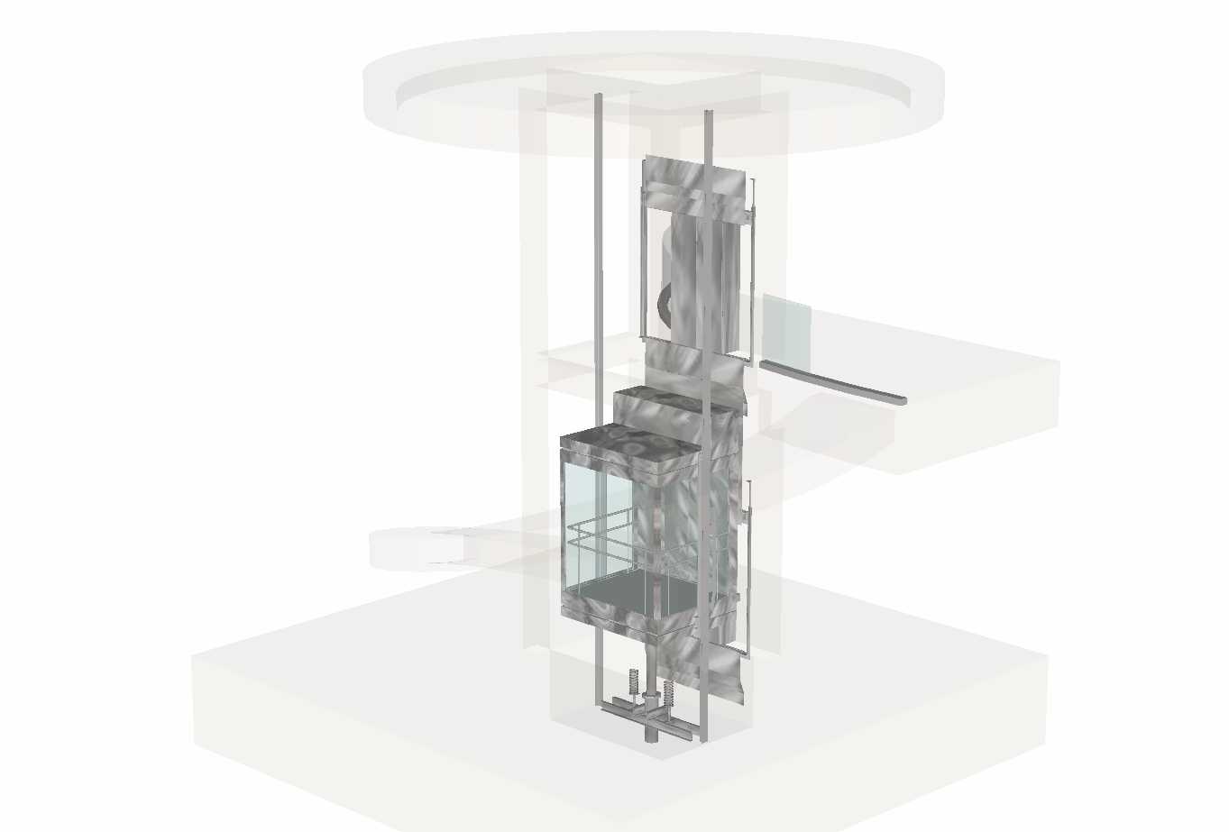 Elevator 3D model - Simulator - Our process - Roys Rise Luxury Elevator