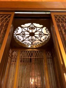 Wrought Iron Elevator - Roys Rise Luxury Elevator