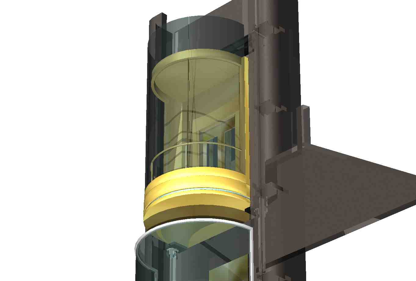 Elevator 3D Model | Rendering | Design - Roys Rise Luxury Elevator